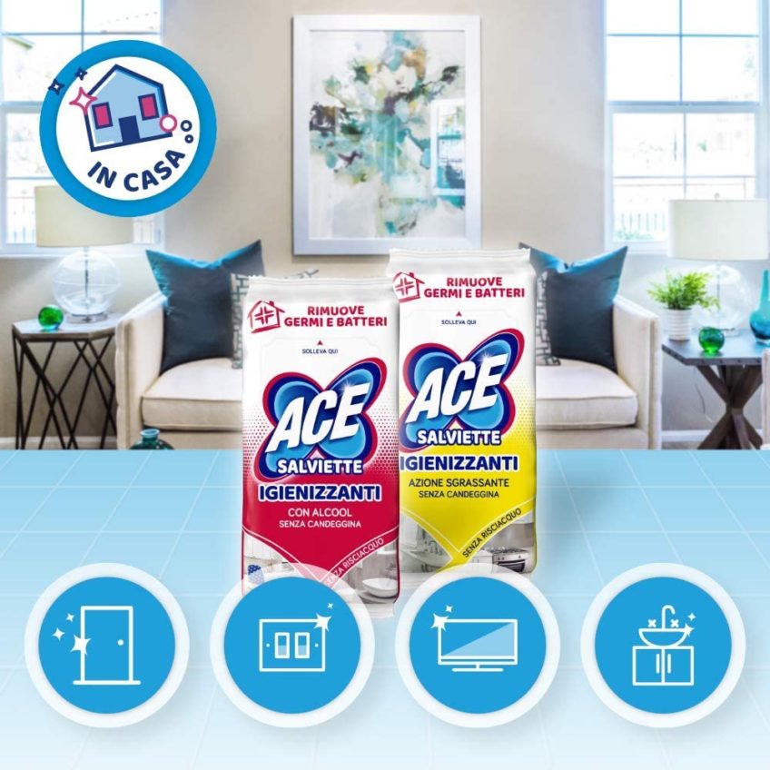 ACE WIPES HYGIENIC DEGREASER X40 - VJ Salomone Marketing