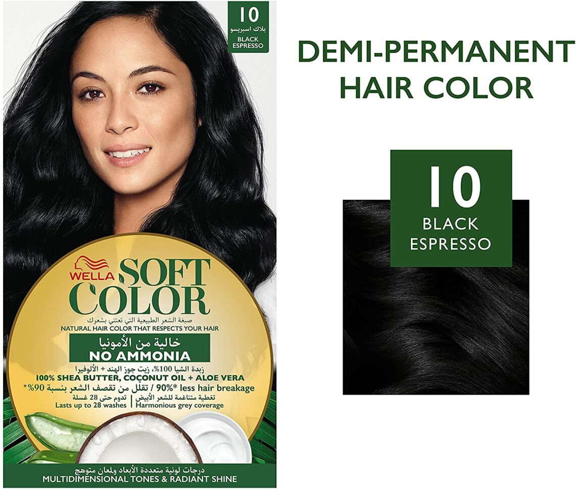 WELLA SOFT COLOR KIT RG 10 BLACK ESPRESSO - VJ Salomone Marketing