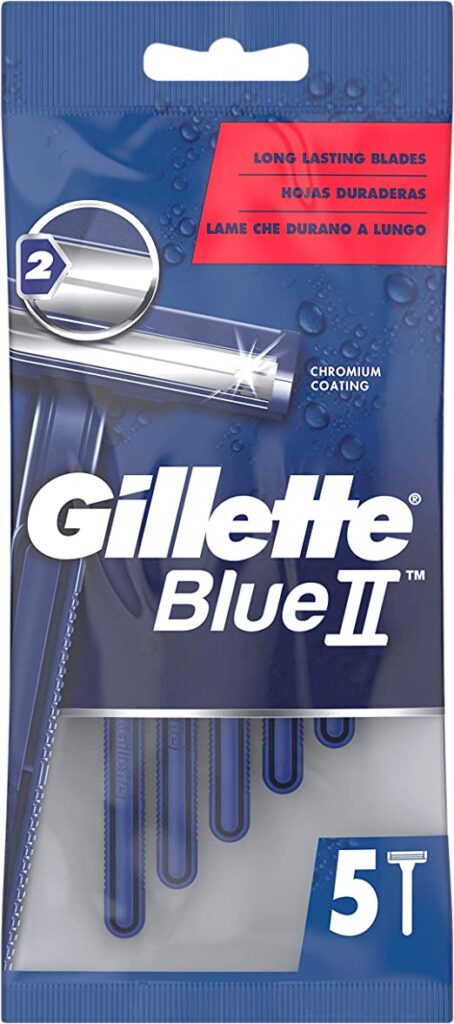 GILLETTE BLUE II x5s - VJ Salomone Marketing