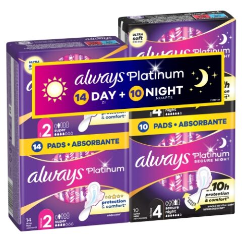 ALWAYS ULTRA PLATINUM NORMALX14+ FREE NIGHT X10 - VJ Salomone Marketing