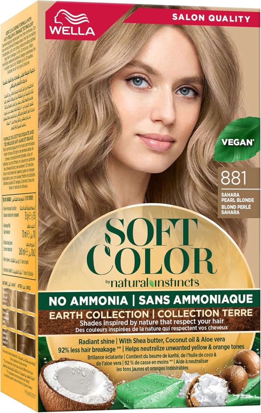 WELLA SOFT COLOR KIT RG 881 SAHARA - VJ Salomone Marketing